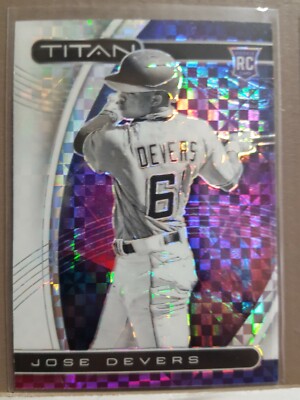 Jose Devers 2021 Chronicles Baseball TITAN BUILDING BLOCKS RC card #8 ...