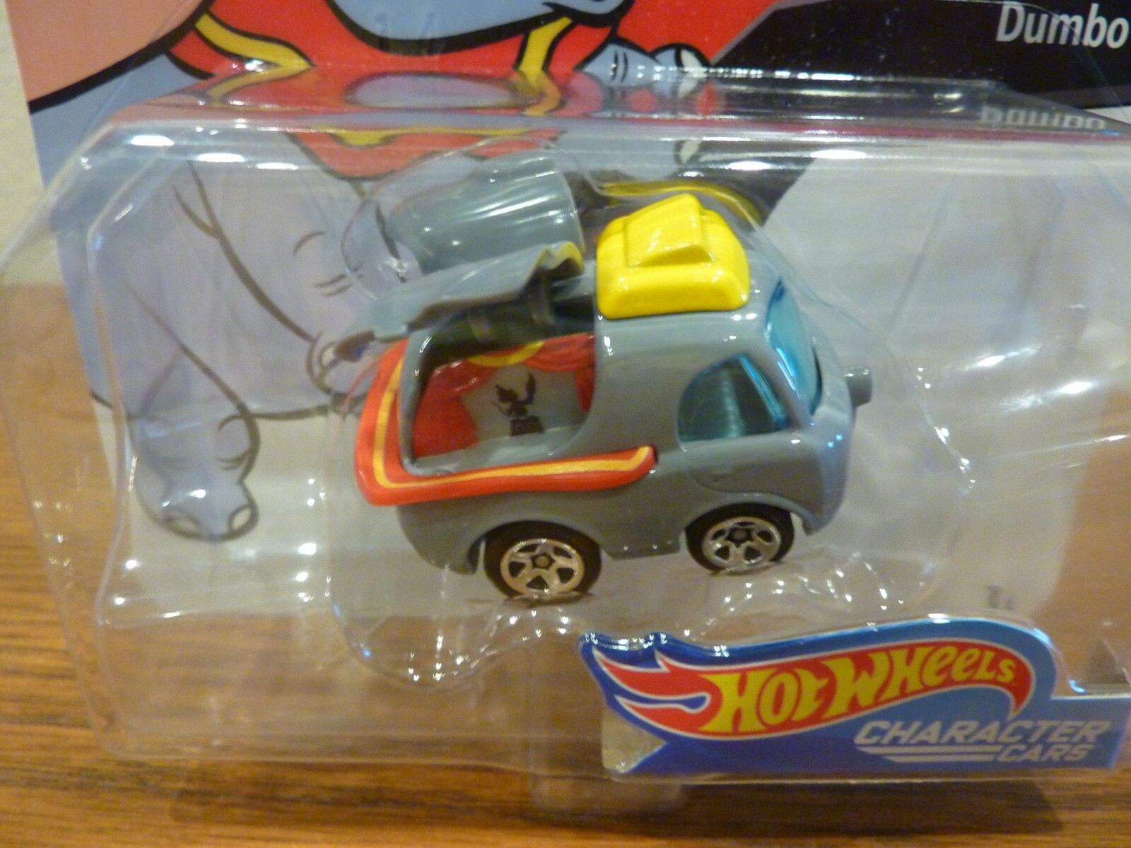 Hot Wheels Disney Dumbo Character Cars Series 3 Gray Elephant NIP | eBay