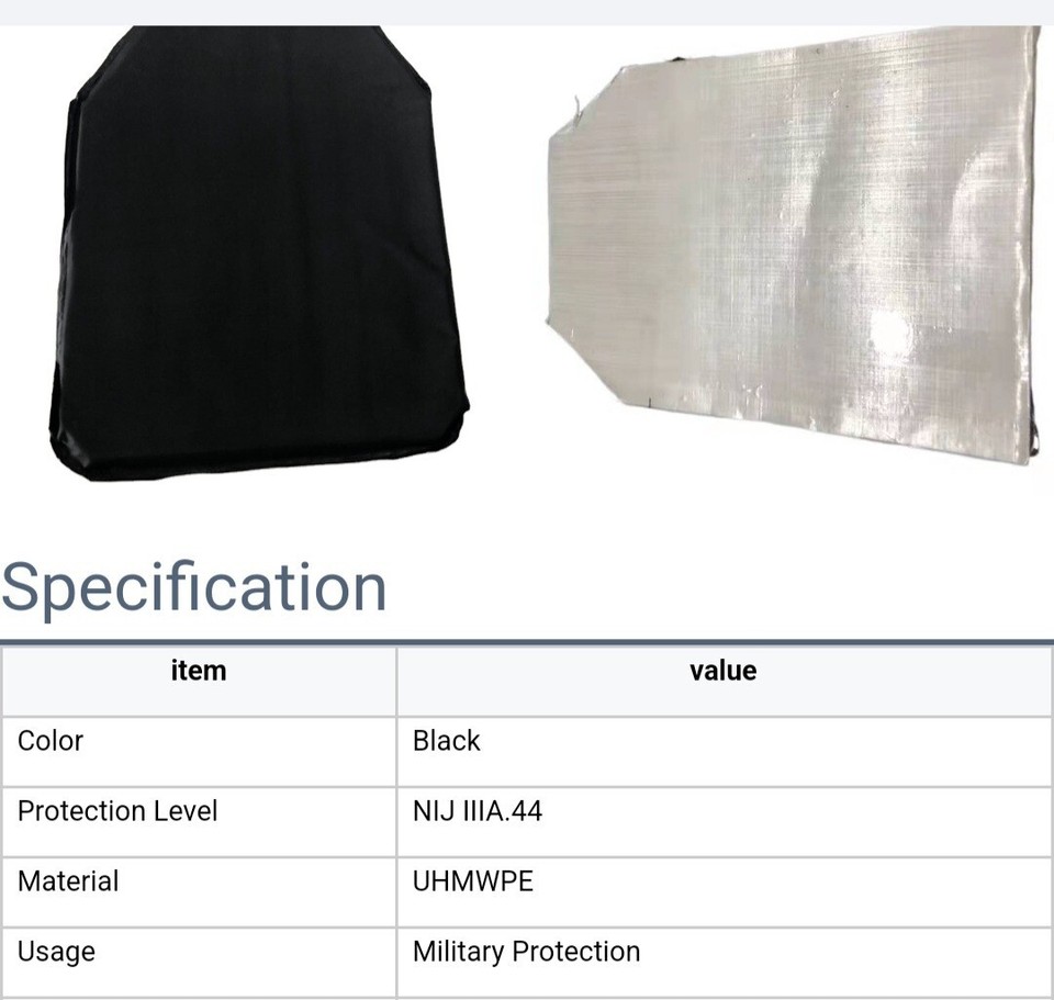 1 BULLET PROOF BACK PACK INSERTS OR VEST INSERT llla | eBay