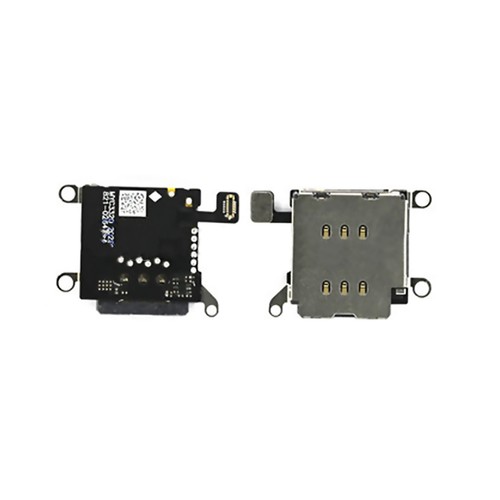 Dual SIM Card Slot Tray with Cable Reader Flex Cable for iPhone 12/12 ...