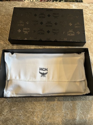 MCM Soft Pink Visetos Zip-Around Wallet Monogram Canvas Natural Nappa ...