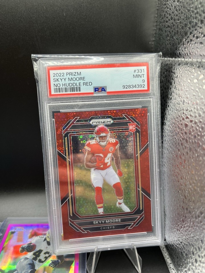 PSA Football Graded Card Lot, 20+ Raw Numbered Rookies, Patches, Autos ...