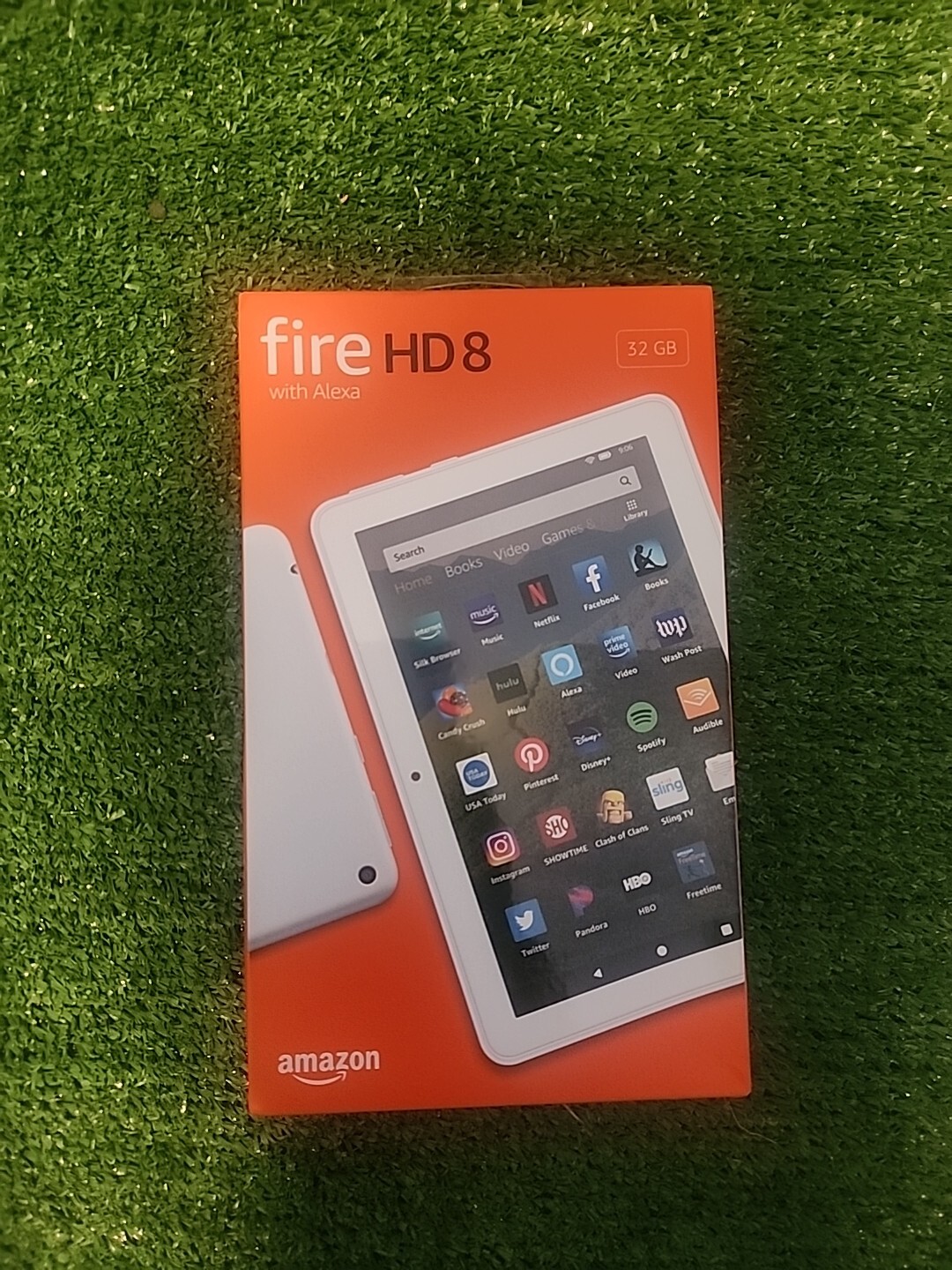 Amazon Fire HD 8 (10th Generation) 32GB, Wi-Fi, 8in - White (with ...