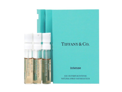 TIFFANY & CO EAU DE PARFUM EDP INTENSE 1.2ml .04fl oz x 3 PERFUME SPRAY ...
