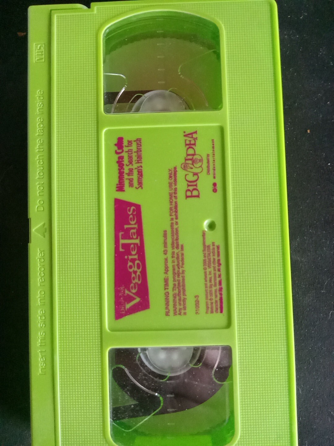 VeggieTales Minnesota Cuke and the Search for Samson’s Hairbrush VHS ...