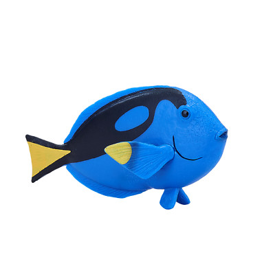 .Mojo BLUE TANG FISH plastic animal sea toy figure model fish bath ...