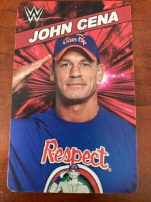 RARE John Cena Card - WWE Superstar Rumble From Round 1 | eBay