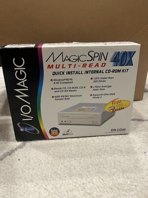 I/O Magic MagicSpin 40x Multi-Read CD-RDM Kit Brand New | eBay