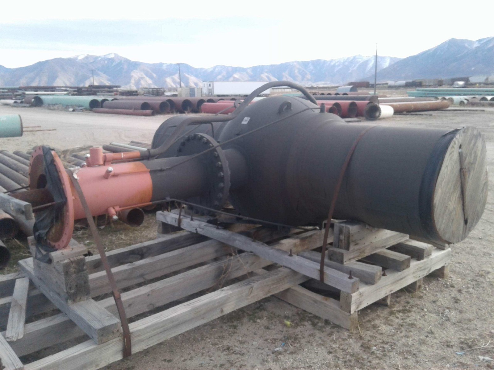 Cameron T31 Ball Valve 30" 600 Beveled End W/ Pup Joints and Gear Ext ...