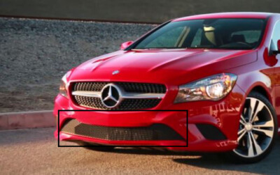 Genuine Mercedes CLA250 CLA45 AMG Front Bumper Center Cover Grille ...