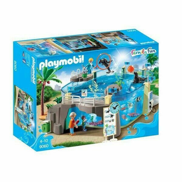 PLAYMOBIL Family Fun Aquarium Marin (9060) for sale online | eBay