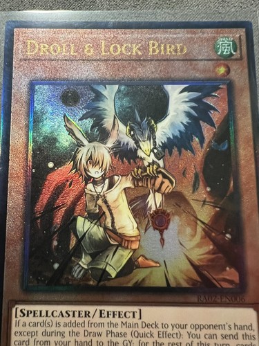 Droll & Lock Bird 1st Edition Prismatic Ultimate Rare RA02-EN006 | eBay