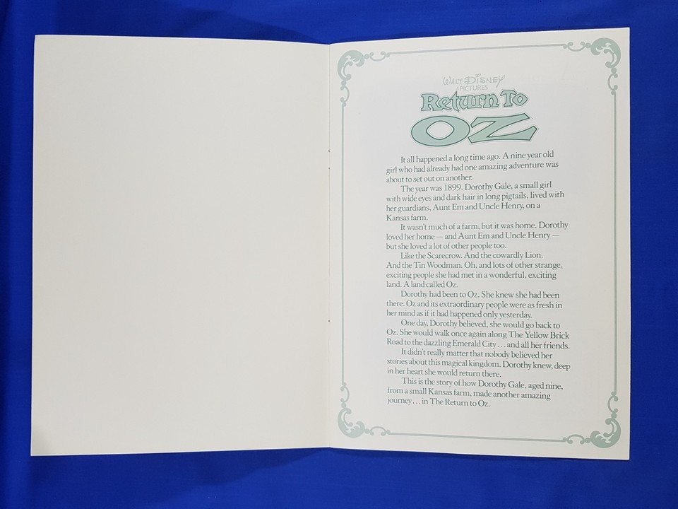 Total Fuel Card Album RETURN TO OZ (1985) Full set of 25 cards stuck in ...