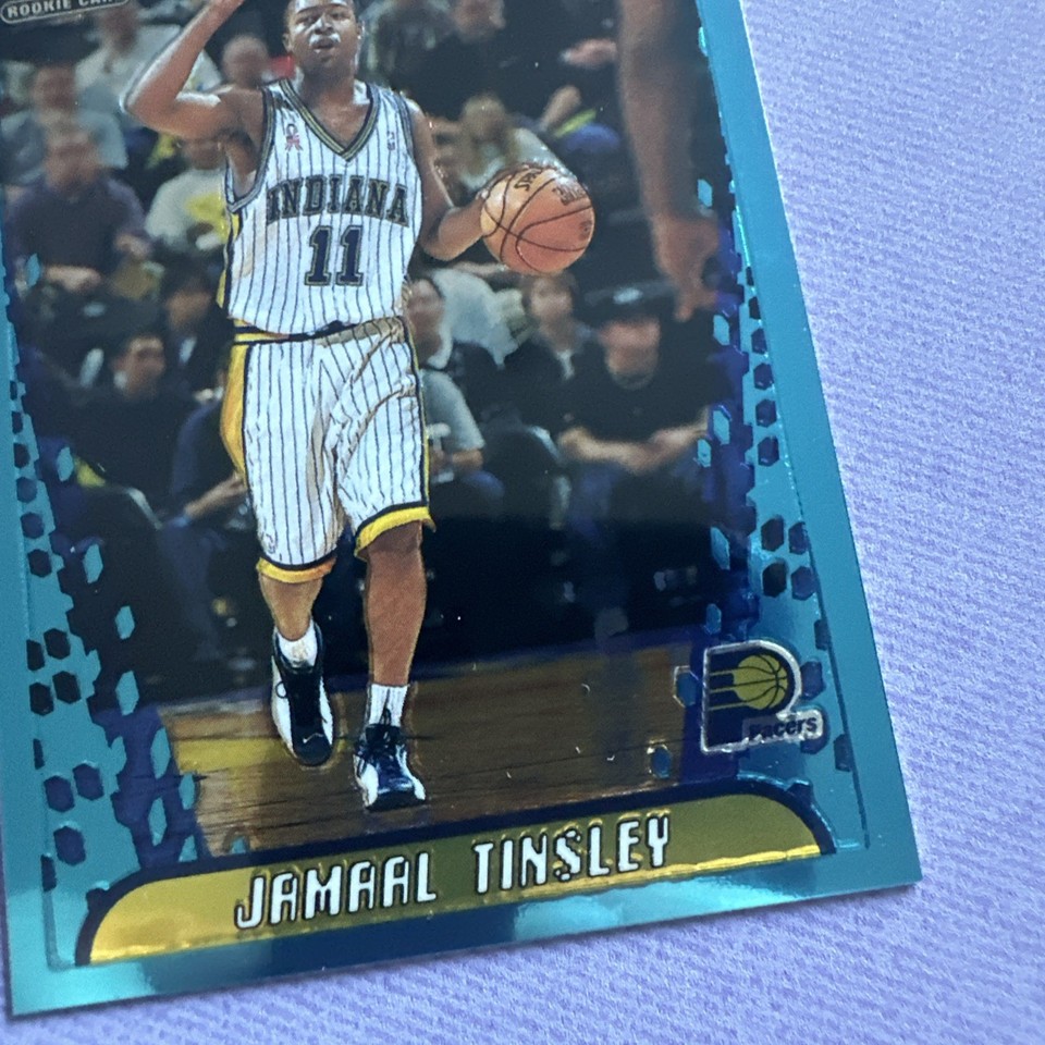 2002 Topps Chrome Rookie Card #154 Jamaal Tinsley | eBay