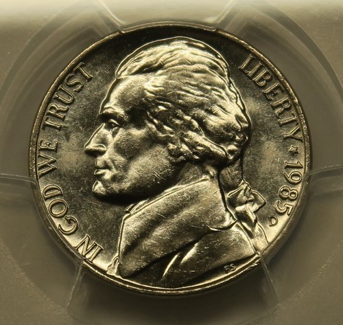 1985 D Jefferson Nickel PCGS MS64FS Free Shipping | eBay