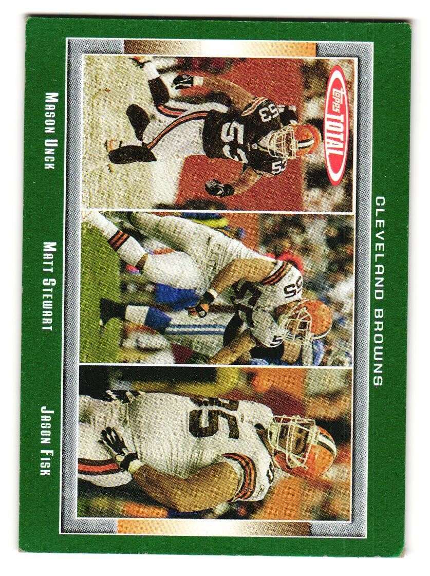 2006 Topps Total - #212 Matt Stewart, Mason Unck, Jason Fisk for sale ...