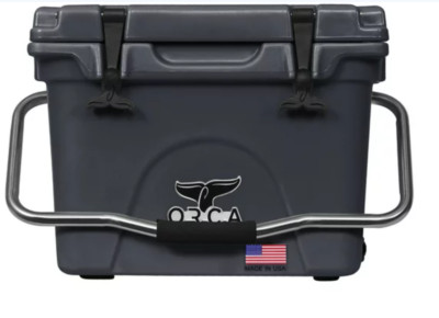 NEW ORCA ORCCH020 CHARCOAL COLORED 20 QUART INSULATED ICE CHEST COOLER ...