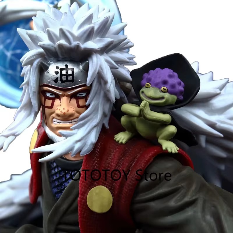 Jiraiya And Toad Gamakichi Statue Action Figure Figurine Naruto | eBay