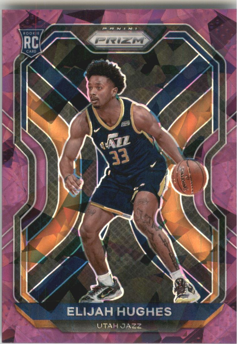 2020-21 Panini Prizm Prizms Purple Ice #271 Elijah Hughes /175 | eBay
