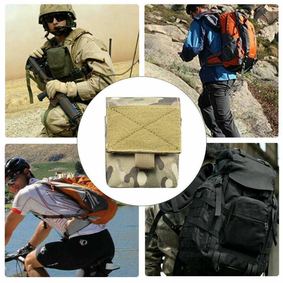 Tactical Mini Belt Pouch Multi-Purpose Small Battery Case Compact ...
