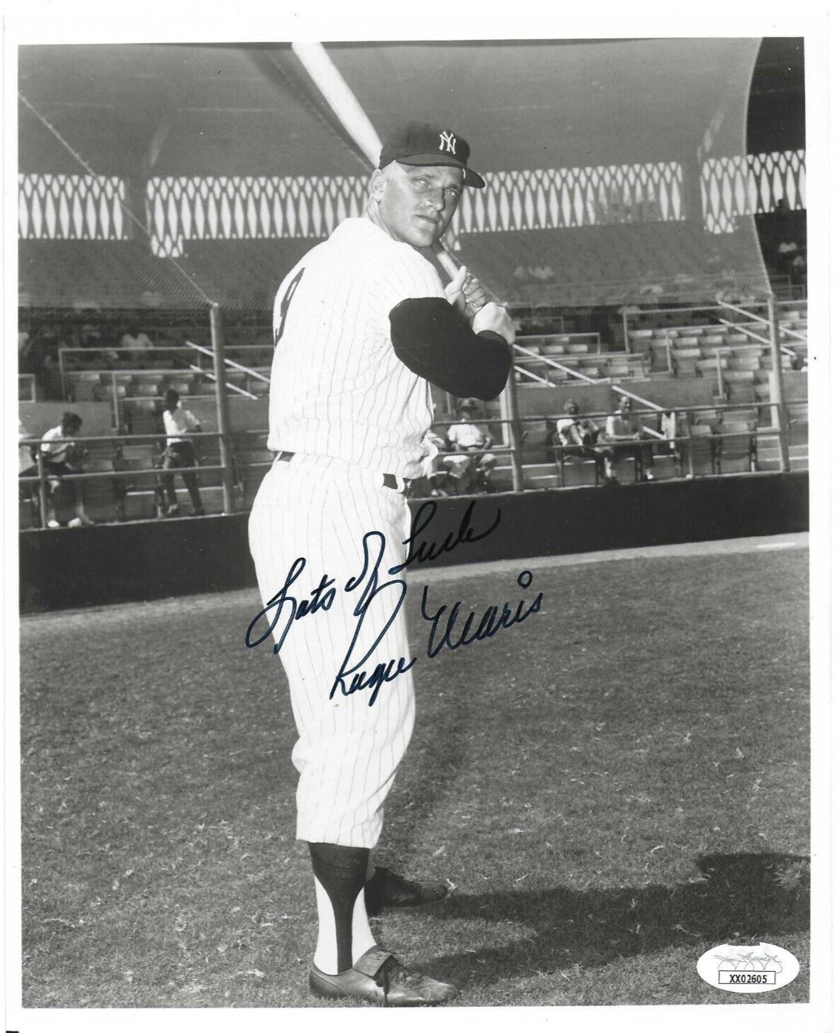 Roger Maris Autographed Memorabilia | Signed Photo, Jersey ...
