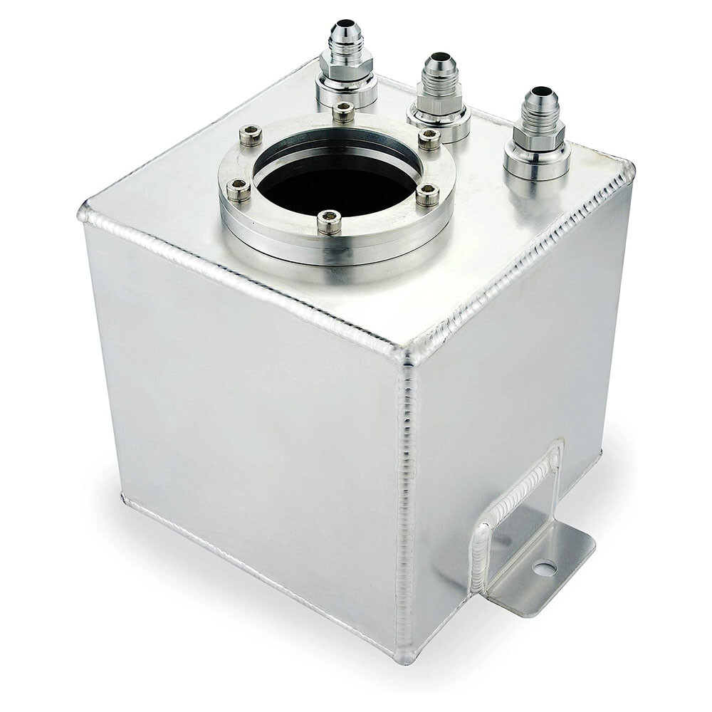 2L Aluminum High Flow Swirl Fuel Surge Pot Tank AN6 For 044 External ...