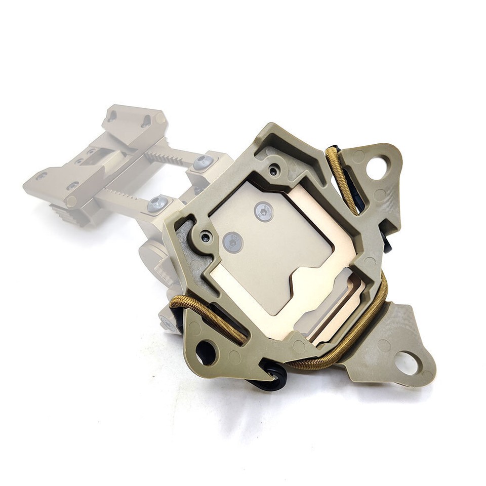NVG Mount Adapter 3 Hole Shroud Modular Bungee Buckle Fit L4G24 L4G19 ...