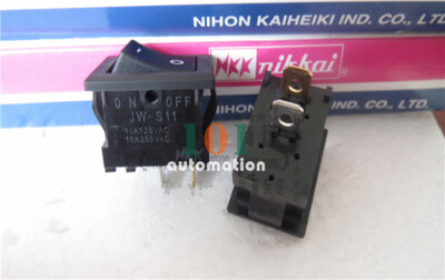 QTY:1 NEW FOR NKK JW-S11 2-pin 2-gear rocker power switch 10A250V | eBay