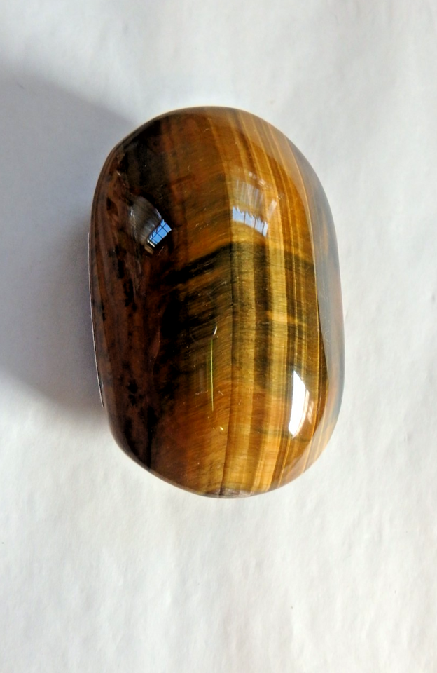 Beautiful Hawk Eye Tiger's Eye Polished 105.2 nice chatoyancy | eBay