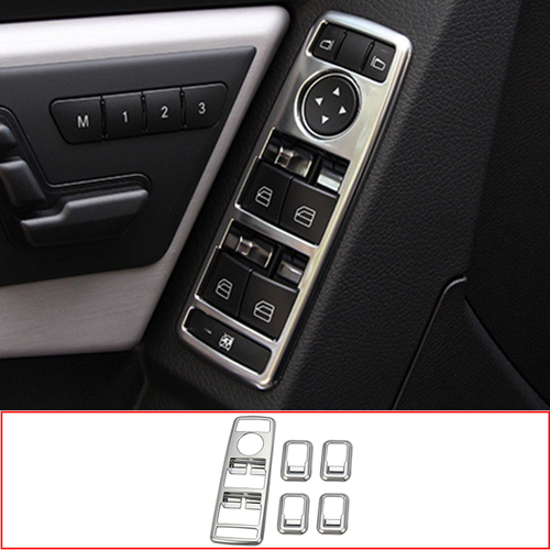 Window Lift Switch Button Cover Trim For Benz A B C E GLE GLA CLA GLK ...