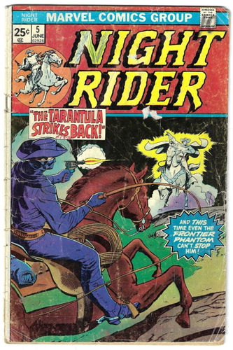 Night Rider #5 (Marvel, 1975) GD (2.0) | eBay