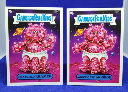 2023 GPK InterGOOlactic Mayhem Cratered Kramer 7a - Moonscape Monroe 7b ...