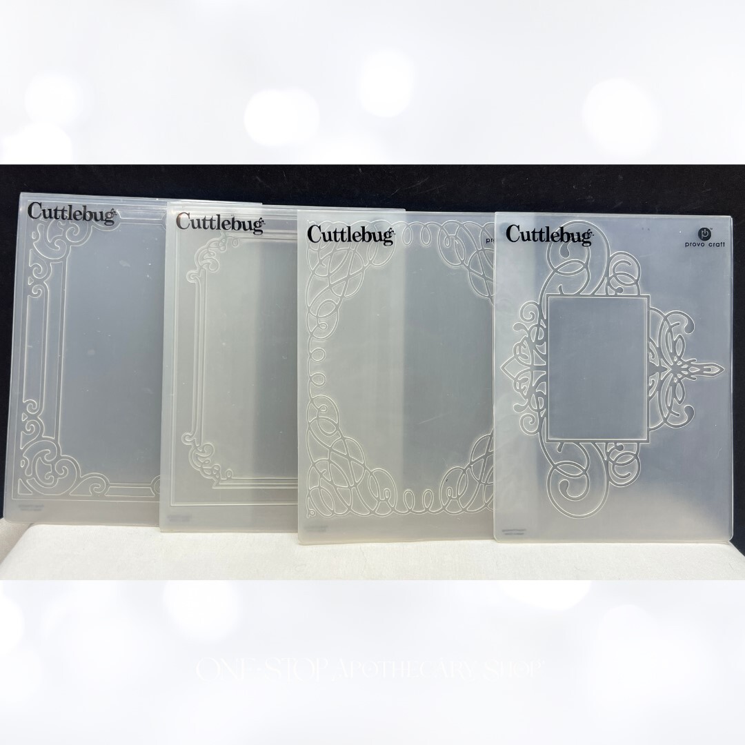 Cuttlebug FRAMES Embossing Folders Lot of 4 | eBay