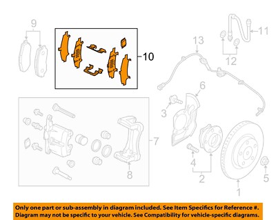 MAZDA OEM 14-18 3 Front Suspension Brake Components-Hardware Kit ...