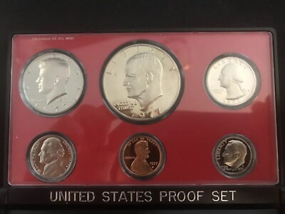 1977 United States Mint Proof Set in Original U.S. Mint Slab | eBay