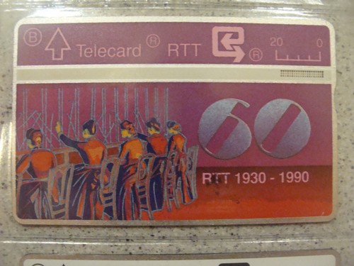 Télécarte - RTT - 60 ANS DE LA COMMUNICATION - 1990 - S17 - 007K ...