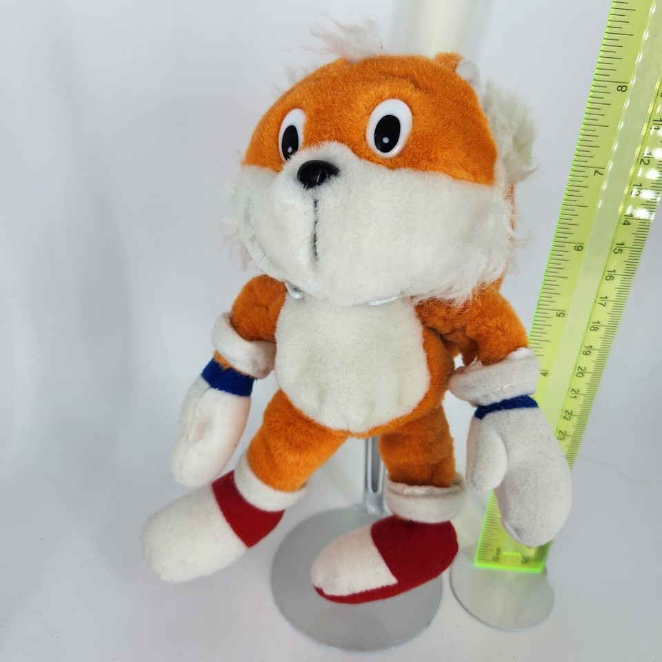 Sonic The Hedgehog Plush 1997 SEGA WORLD SYDNEY Tails 8" EXTRMELY RARE ...