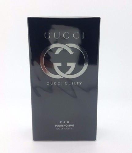 Gucci Guilty EAU 3.0 Oz 75ml EDT Spray For Men New In Box Sealed | eBay