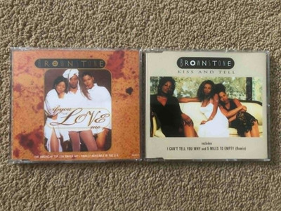BROWNSTONE CD SINGLES - IF YOU LOVE ME (1995) & KISS AND TELL (1997 ...