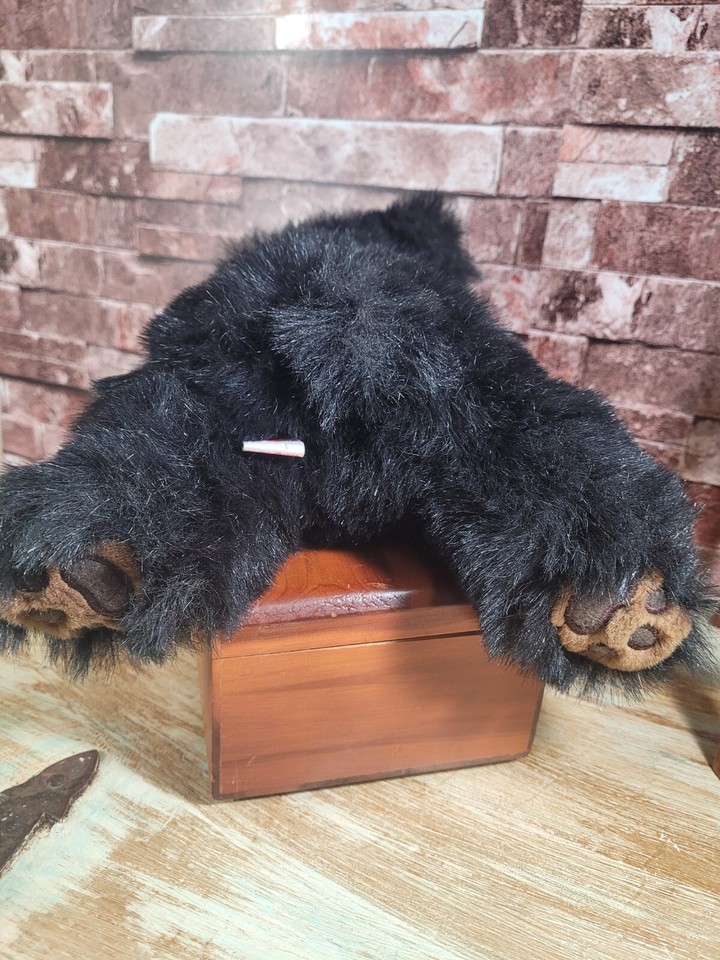 Ty Classic Plush "Baby Paws" Black Bear Cub Lovey 10" 1996 Stuffie | eBay