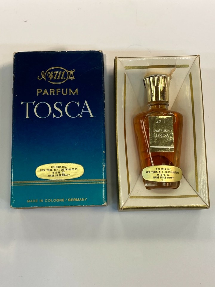 Vintage 4711 Tosca Parfum 0.14oz Colonia Dist. Made in Cologne Splash ...