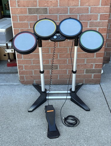 XBOX Rock Band HARMONIX 822149 Wired Drum Set - With Pedal. | eBay