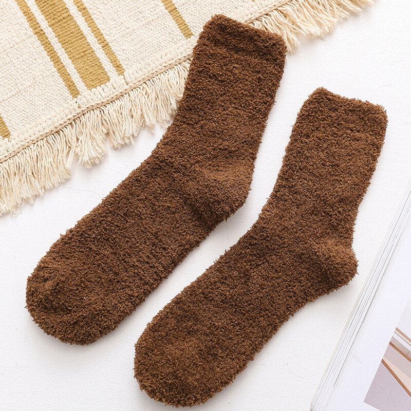 Men Bed Socks Lounge Sock Thick Warm Winter Cosy Feet Brushed Thermal ...