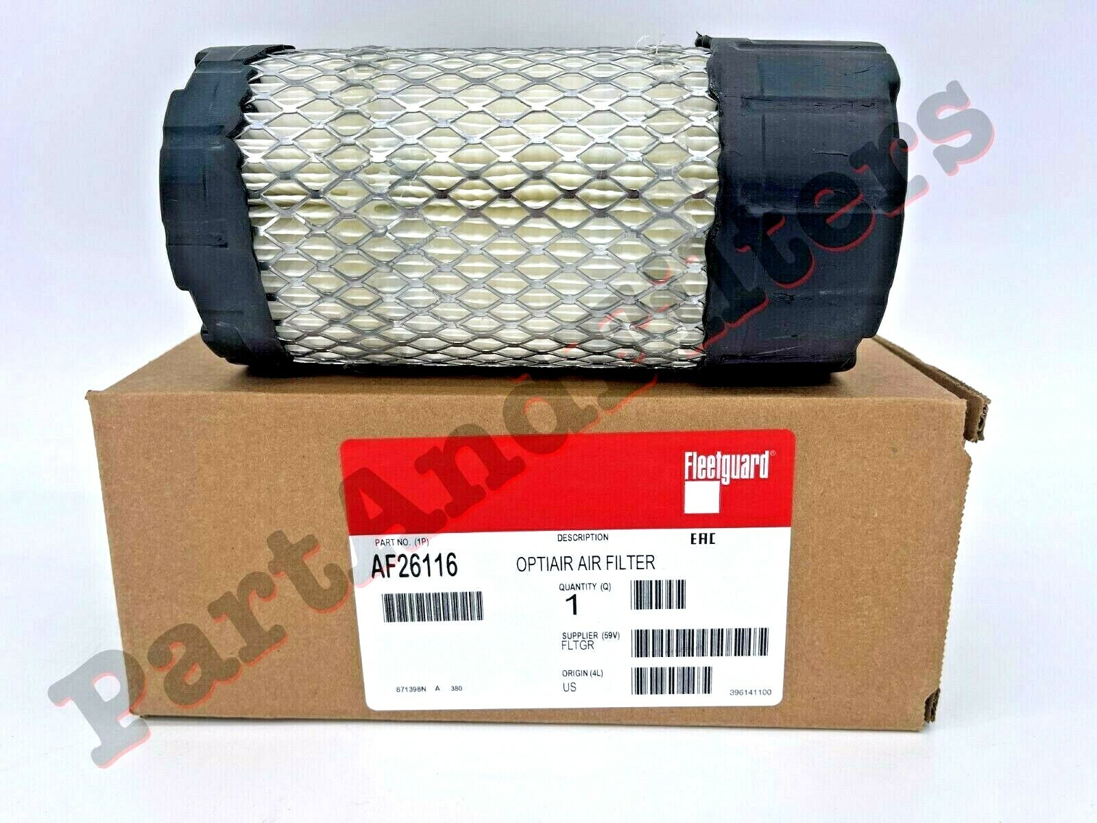 FLEETGUARD AF26249 - Air filter cross reference