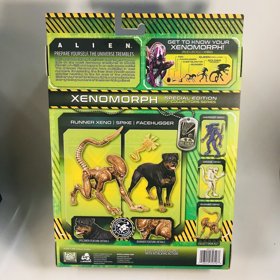Alien Collection Xenomorph Action Figure 7” Walmart Exclusive Special ...