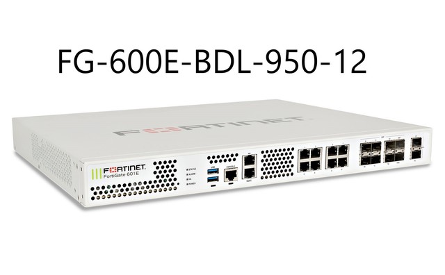 Fortinet FortiGate FG-600E-BDL-950-12 -UTM Bundle - security appliance ...