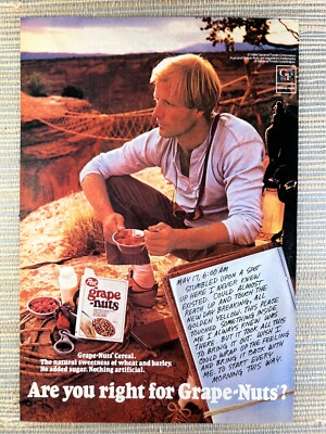 Post Grape-Nuts Breakfast Cereal General Foods 1985 Vintage Print Ad | eBay