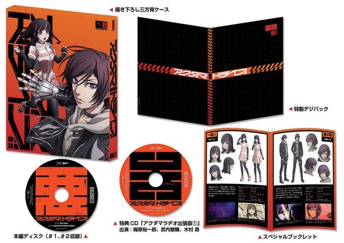 Akudama Drive Vol.1 First Limited Edition Blu-ray+CD+Booklet GNXA-7451 ...