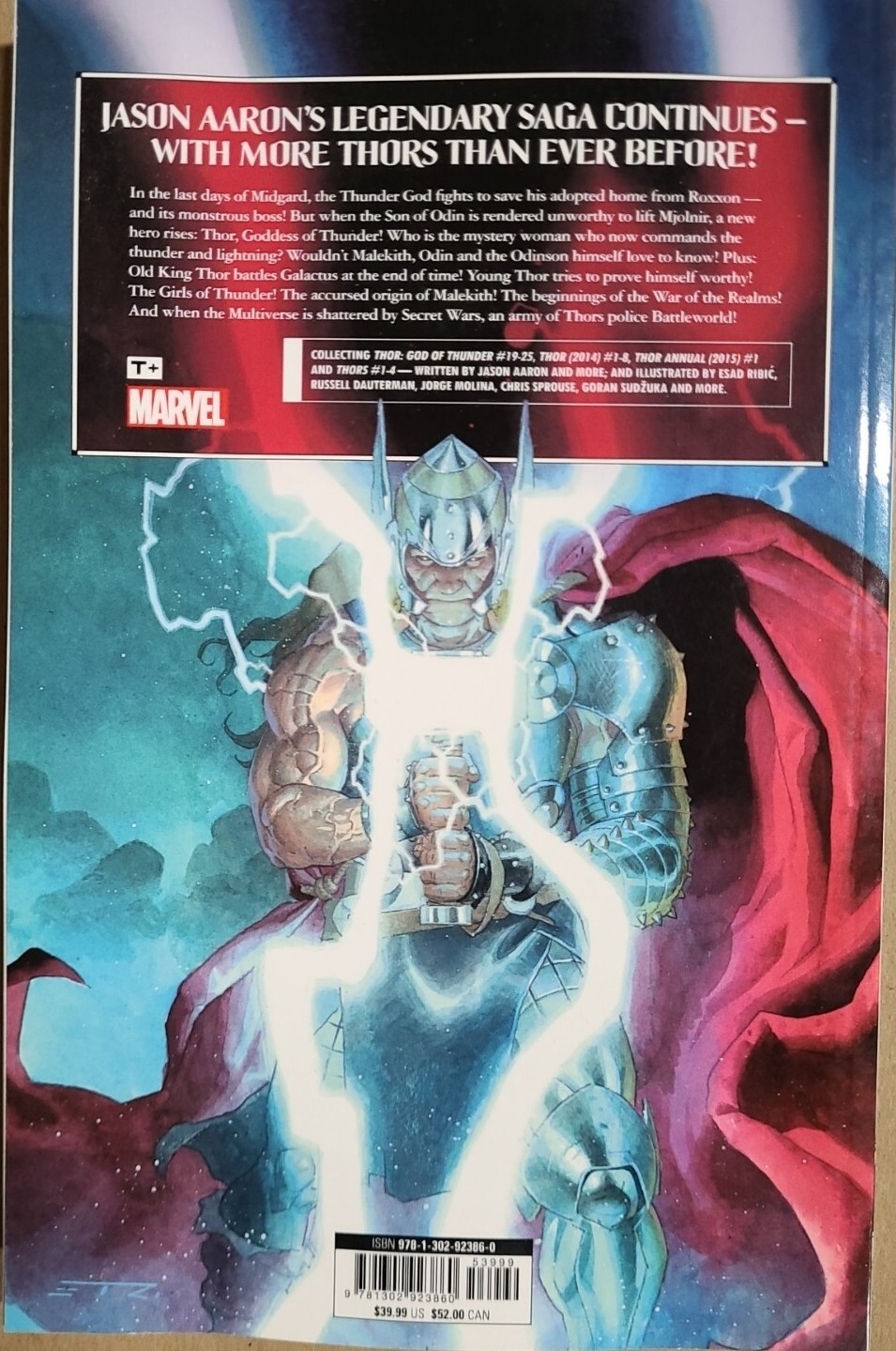 THOR BY JASON AARON: THE COMPLETE COLLECTION VOL. 2, BRAND NEW MARVEL ...