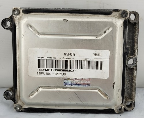 02 03 04 05 06 07 SATURN VUE Engine Computer ECM ECU 12604012 Serv No ...